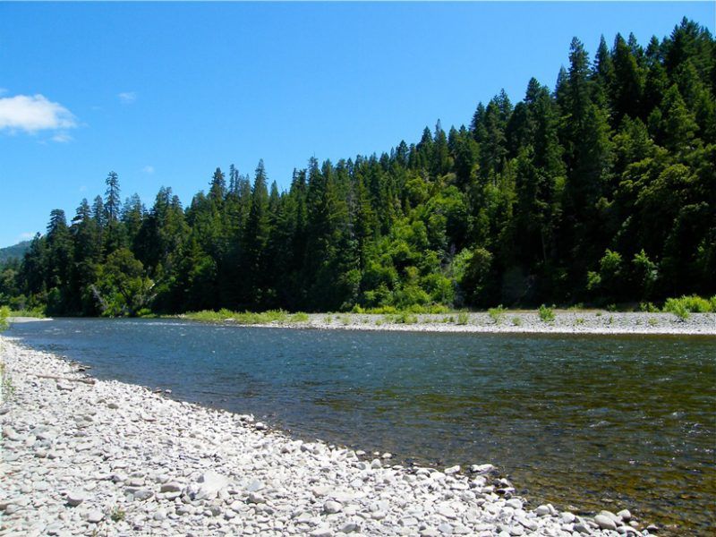 The south fork of the Eel River in California Credit: humboldthead, CC ...