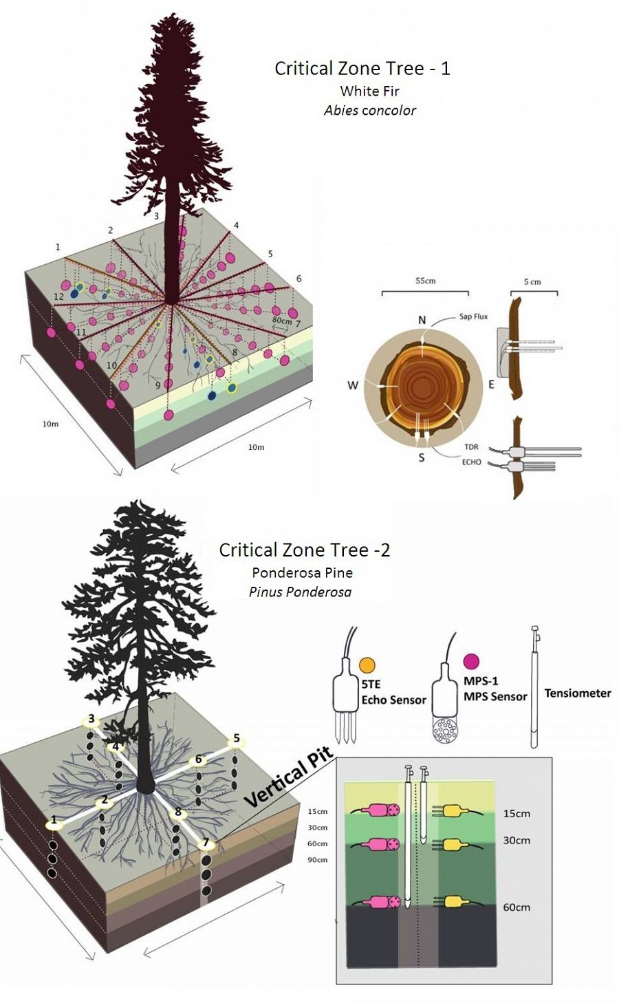 Sensors & Field Instruments | Sierra Critical Zone Observatory